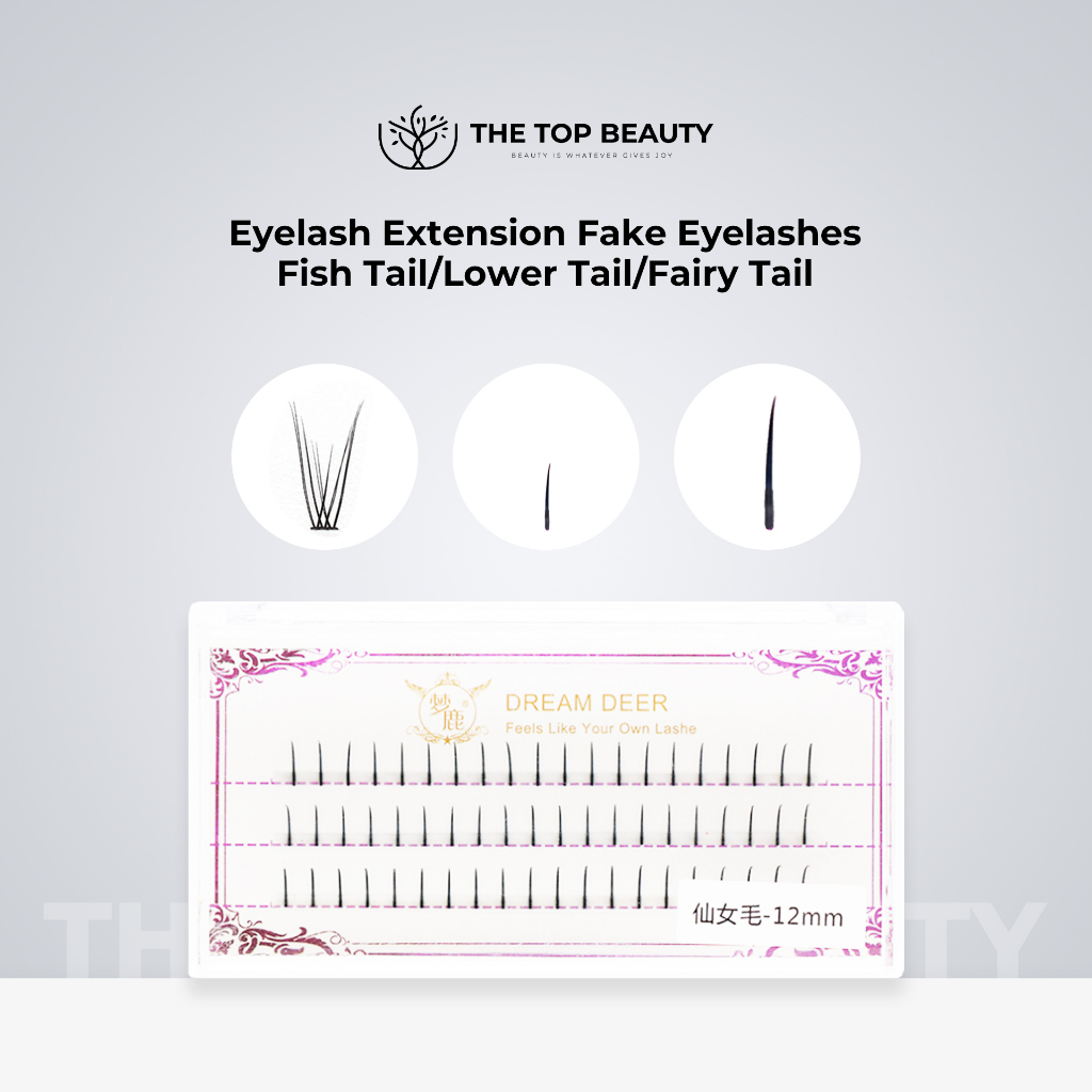 Eyelash Extension Fake Eyelashes Fish Tail/Fairy Tail/Lower Tail (READY ...