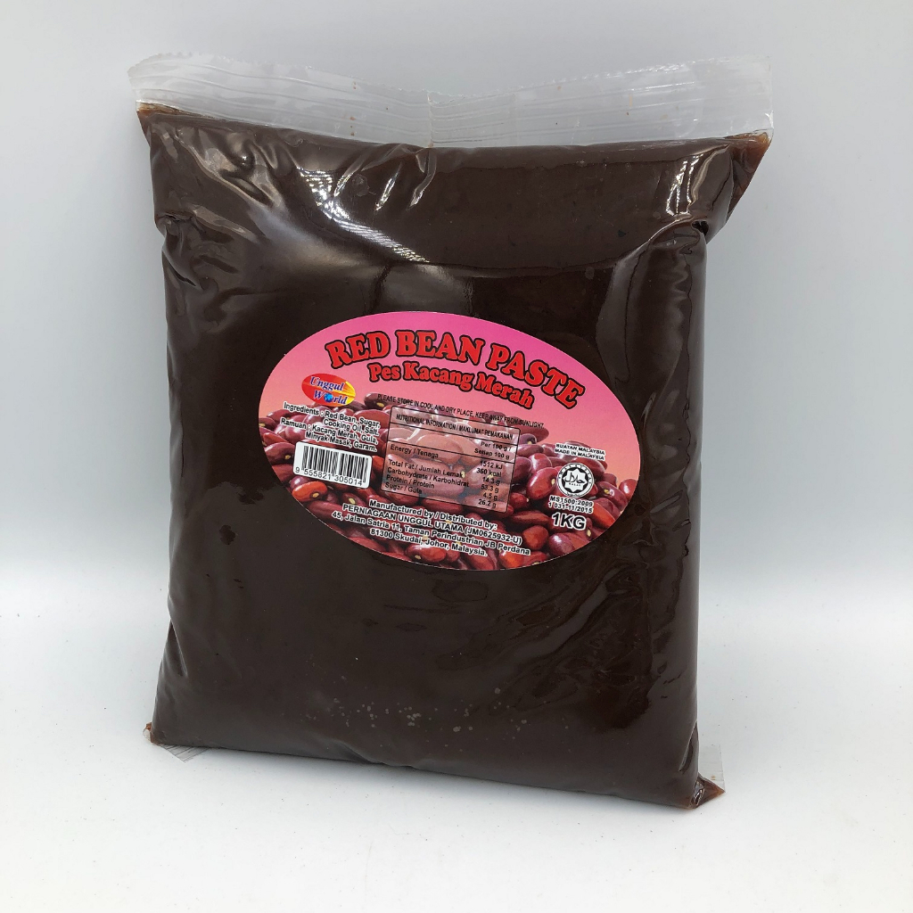 Kaya Gula Melaka / Red Bean Unggul World Pes Kacang Merah 1KG 红豆馅料 ...