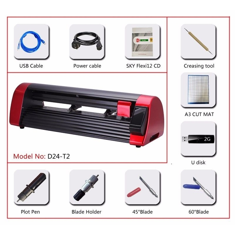 ORIGINAL SKYCUT D24 (Dual head Cutting Plotter) | Shopee Malaysia