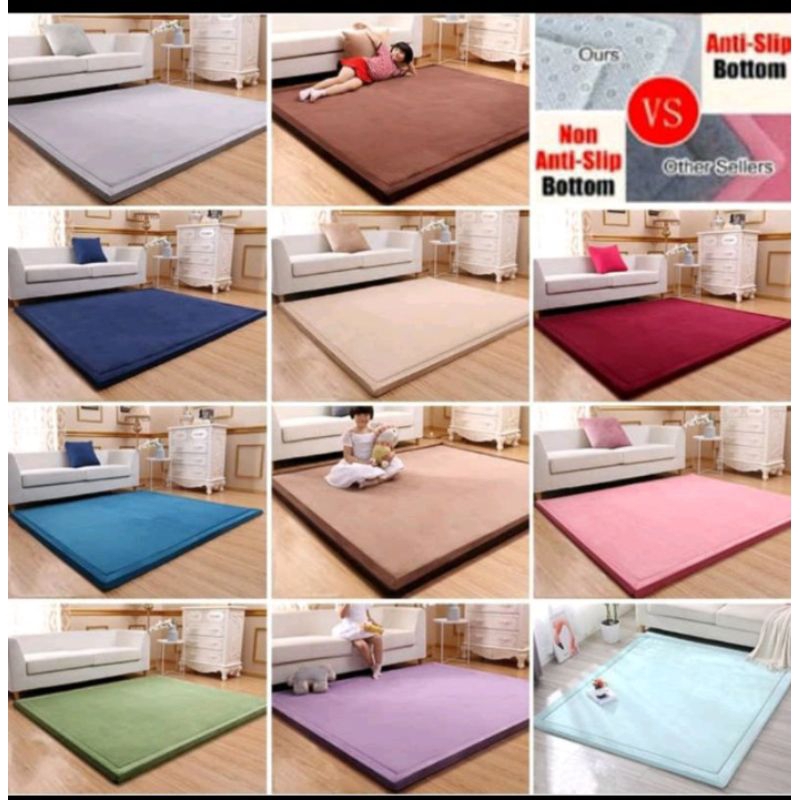 karpet Tetami/karpet tebal/ karpet japan/Floor Mat | Shopee Malaysia