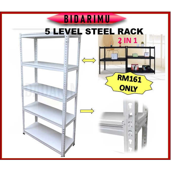 Boltless Rack / Racking 2 in 1 / Multipurpose Racking / Home Racking ...