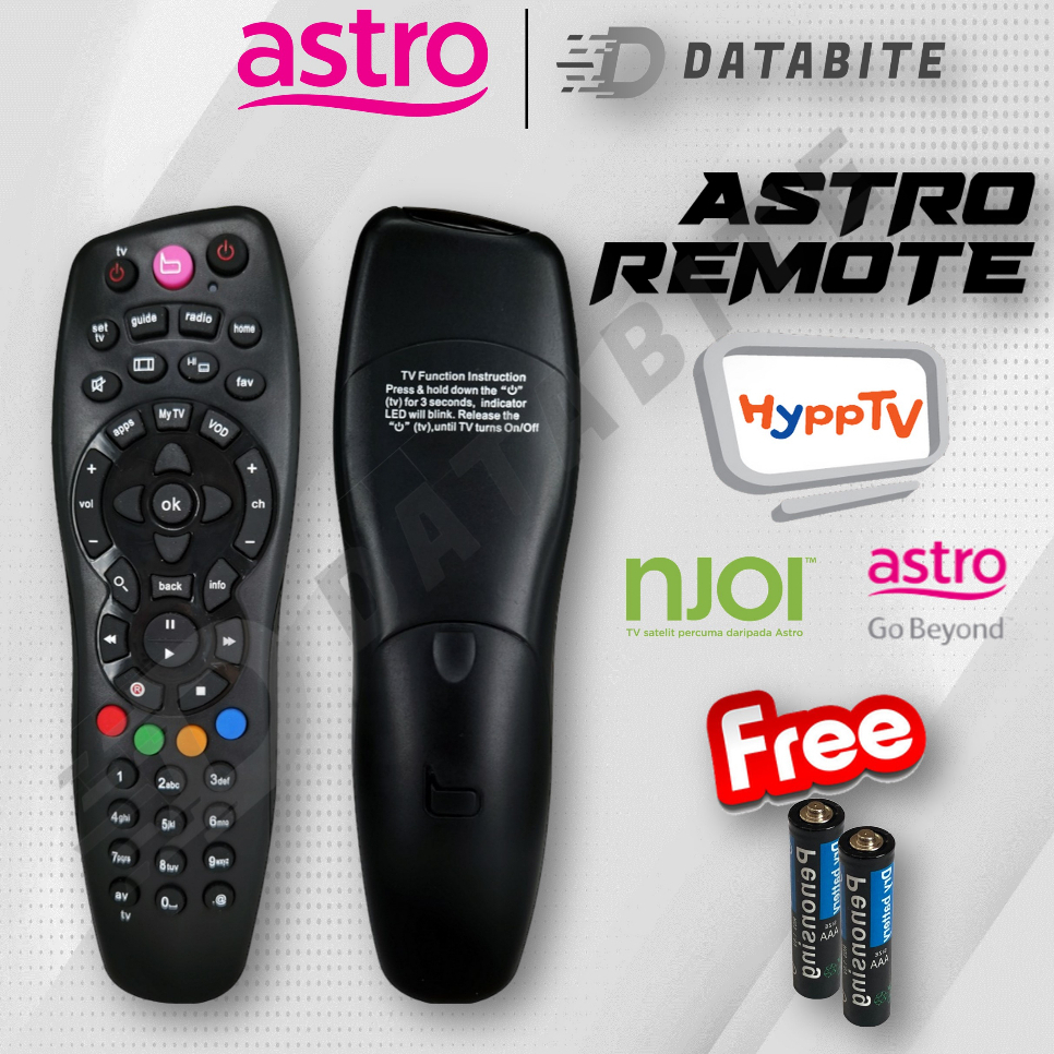 Original Astro Remote 10 in 1 Remot Astro Njoi PVR BYond Hypp Astro ...