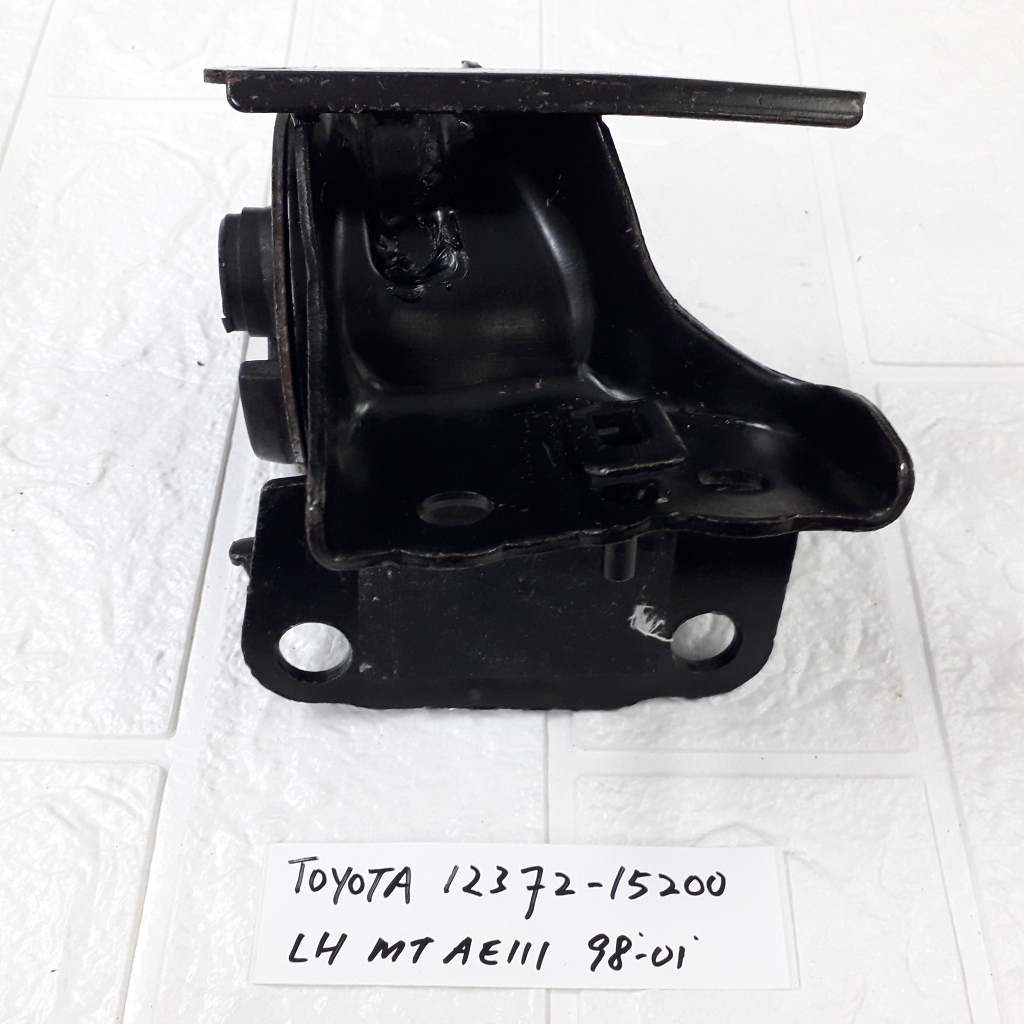 (1PCS TOYOTA 12372-15200) LEFT (KIRI) (MANUAL GEAR) ENGINE MOUNTING FOR ...