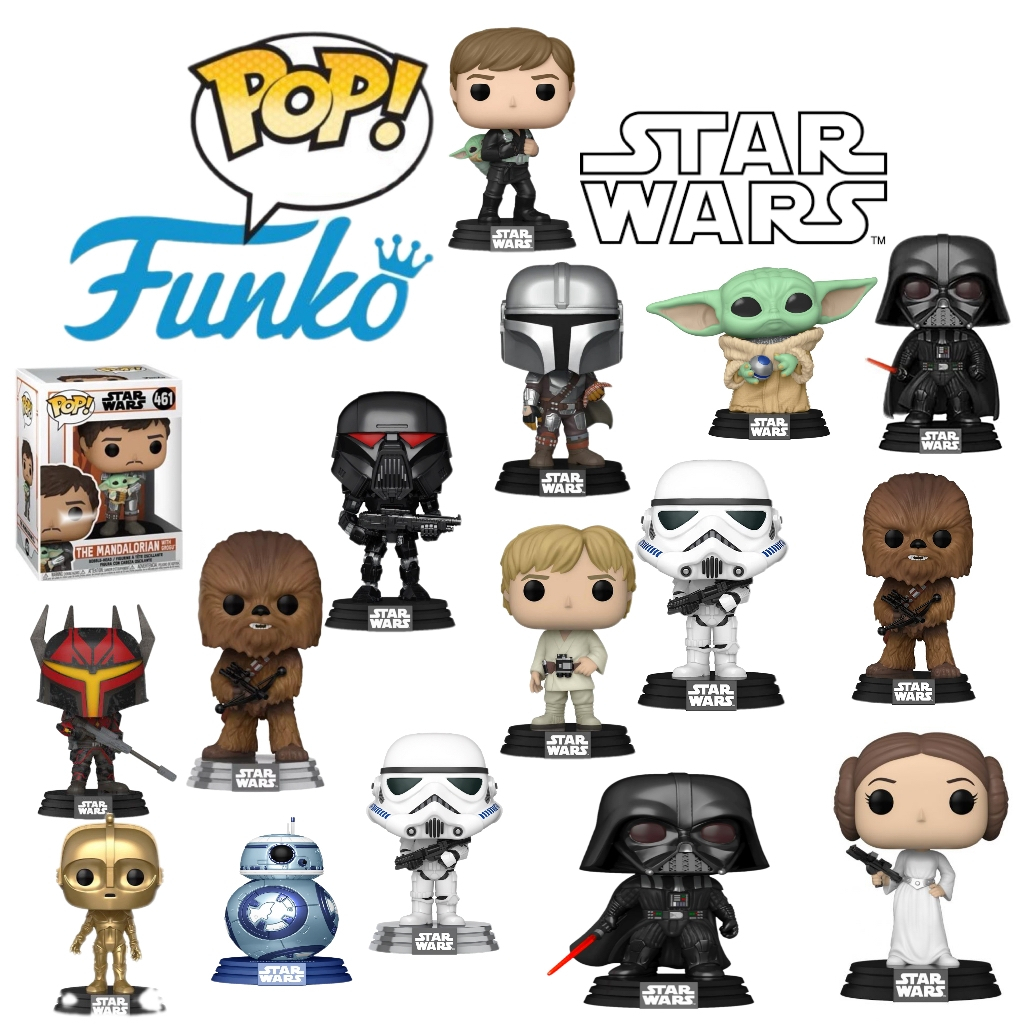 Funko Pop Vinyl Star Wars Full Set 446 484 461 368 548 585 583 411 595 ...