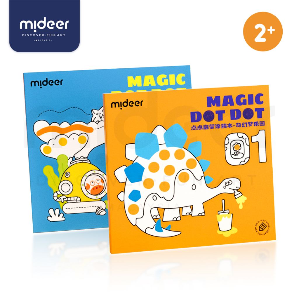 Mideer Magic Dot Dot Play Book 2 Themes available - Dreamland | Shopee ...