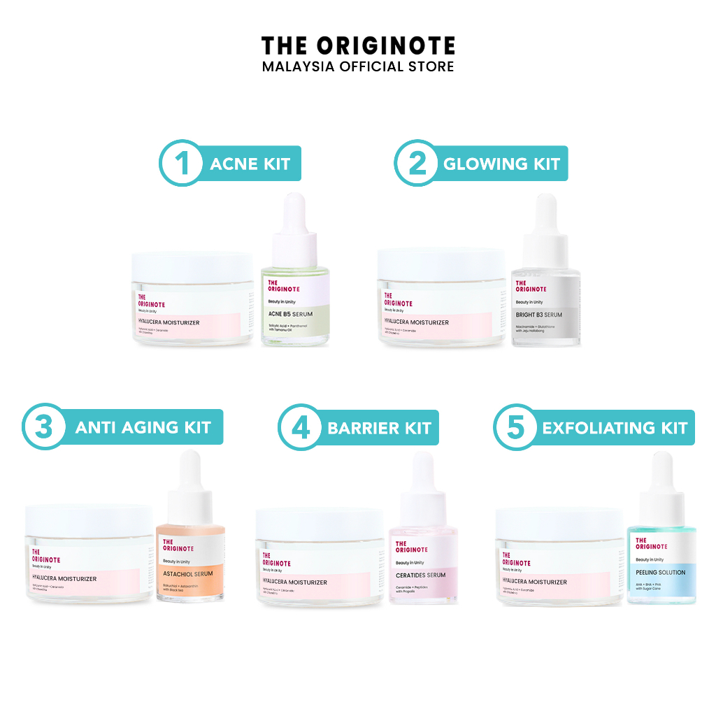 The Originote 2In1 Bundle Moisturizer + Serum | Shopee Malaysia