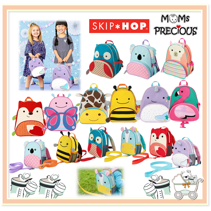 Skip Hop Kids Zoo Pack/ Zoo-Let Mini Backpack | Shopee Malaysia