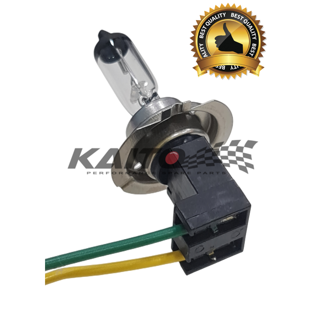 H7 12V HEAD LAMP BULB HOLDER SOCKET (2P) # PROTON SAGA BLM FLX,PREVE ...