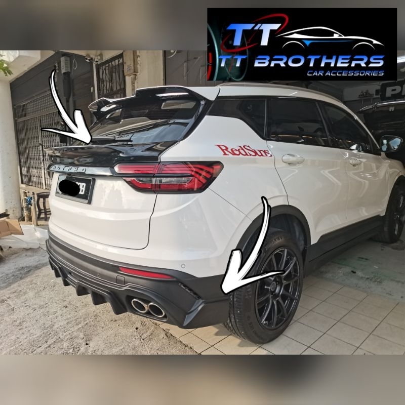 PROTON X50 ducktail spoiler mid spoiler v1 | Shopee Malaysia