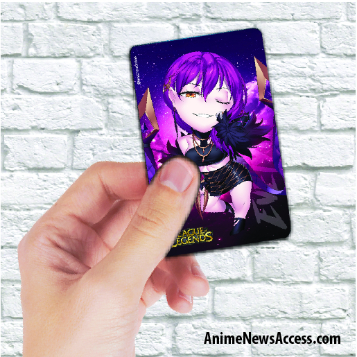 Evelynn KDA Popstar Skin League of Legends Stickers Fanart Chibi Touch ...