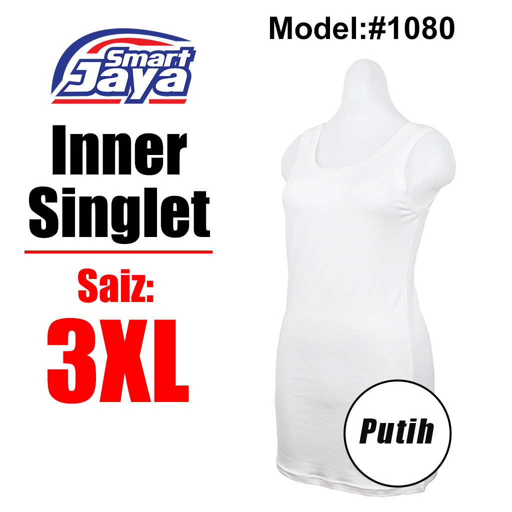 Singlet Wanita Inner Kain Lembut/Inner Blouses/Singlet Labuh Paras Peha ...