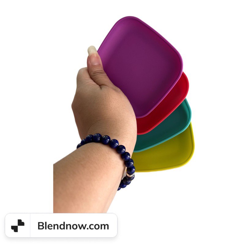 Small plate tupperware (4pcs) | Shopee Malaysia