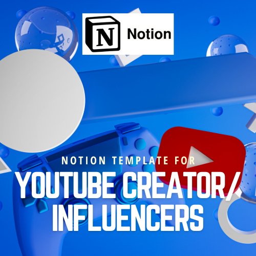 [Notion Template] Notion Digital Template for YouTube Content Creator ...