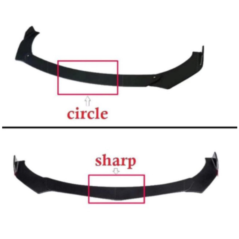 Car Universal FRONT BUMPER DIFFUSER Lip | Shopee Malaysia