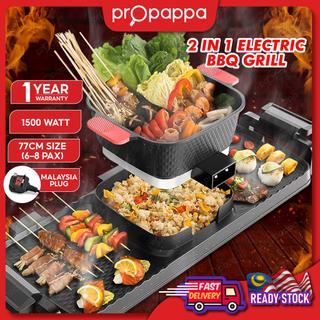 Propappa - 🔥 Electric BBQ Steamboat Pan & Grill Hotpot Barbecue Pan ...