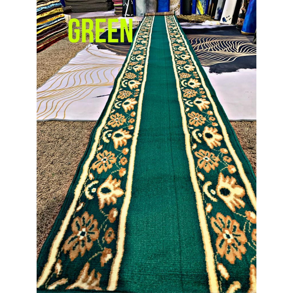 MASJID RUNNER TENUN CARPET ROLL DARI TURKEY / Sejadah Untuk Masjid Dan ...