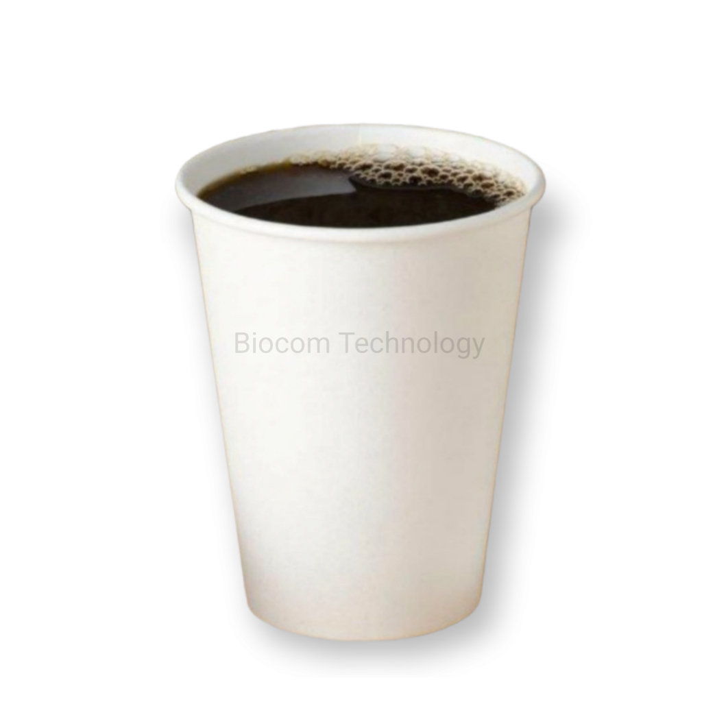 50pcs± 9PC9CUP Bio White Paper Drinking Cold Cup 9oz 270ml Disposable ...