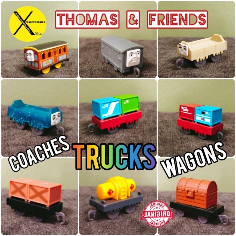 Trucks Wagon Garabak Coaches Thomas & Friends Kids Toys Capsule Plarail ...