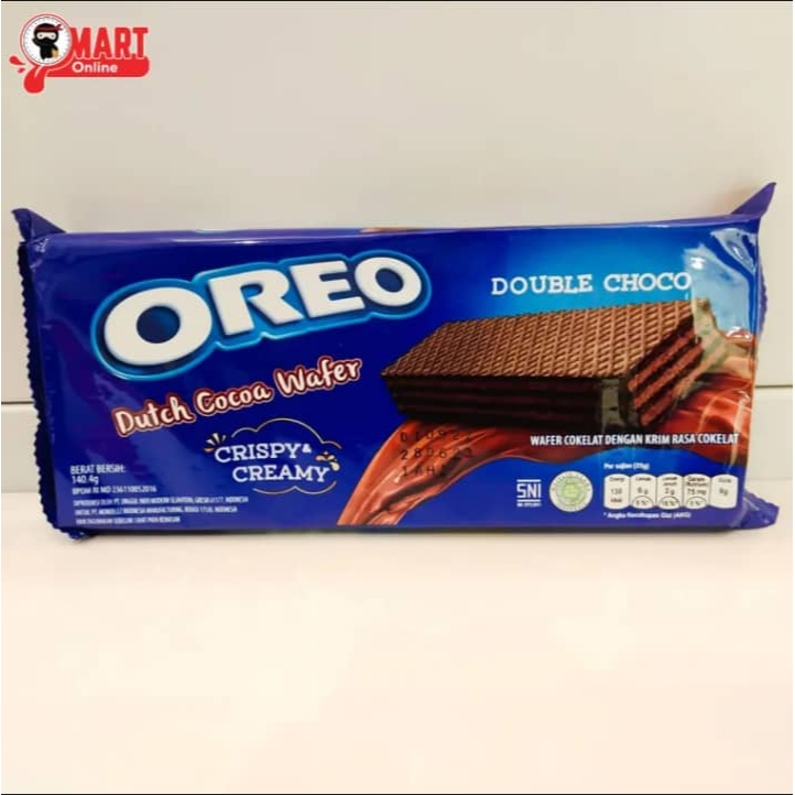 OREO DUTCH CHOCO WAFER - DOUBLE CHOCO 140.4GM | Shopee Malaysia