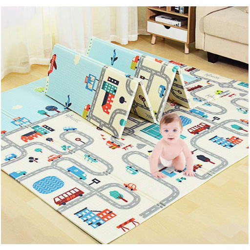 Playmat Design Foldable Waterproof Thick Foam Floor Baby Crawling Mat ...