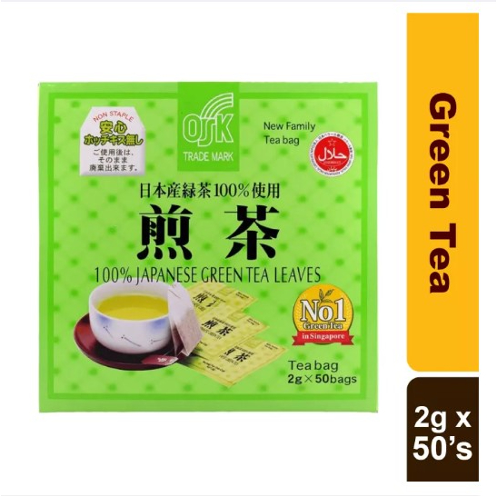 OSK JAPANESE Green Tea (2g x 50's) | Shopee Malaysia