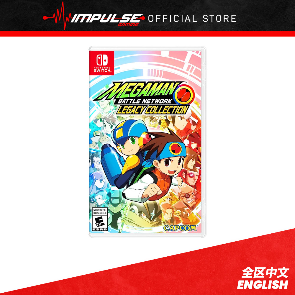 NSW Nintendo Switch Megaman Mega Man Battle Network Legacy Collection ...