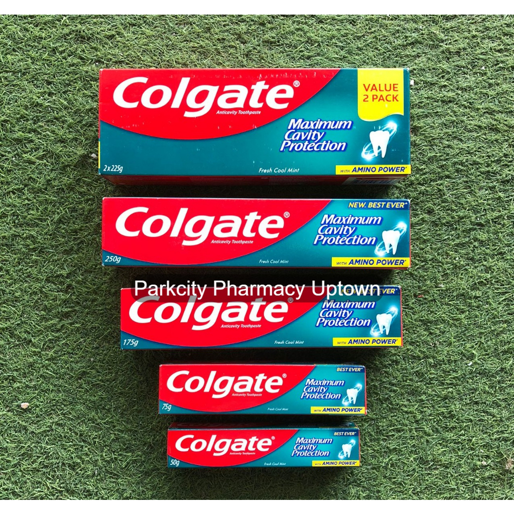 Colgate Maximum Cavity Protection Toothpaste - Fresh Cool Mint (50g ...