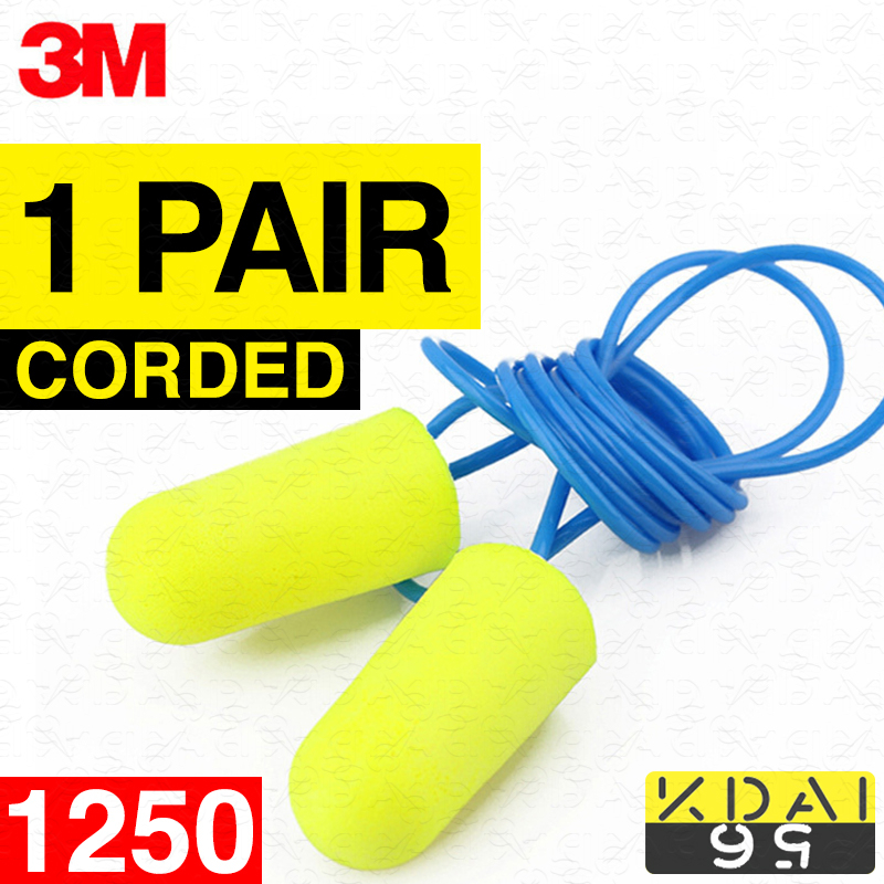 ORGINAL PREMIUM 3M 1100 Earplug SAFETY 3m sleeping earplug anti noise travel ear plug 3m 耳塞 ear ...
