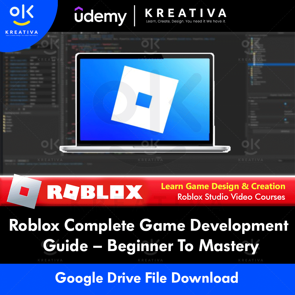 Learn Game Design | Roblox - Video Course - Roblox Complete Game Development Guide – Beginner To ...
