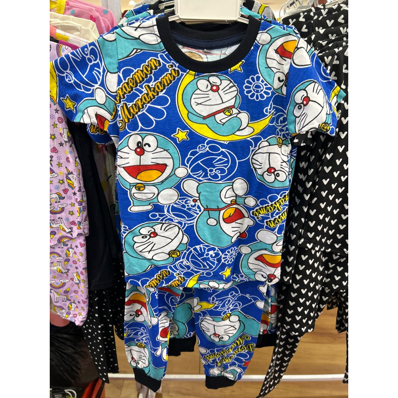 Doraemon pyjamas (small cutting) | Shopee Malaysia