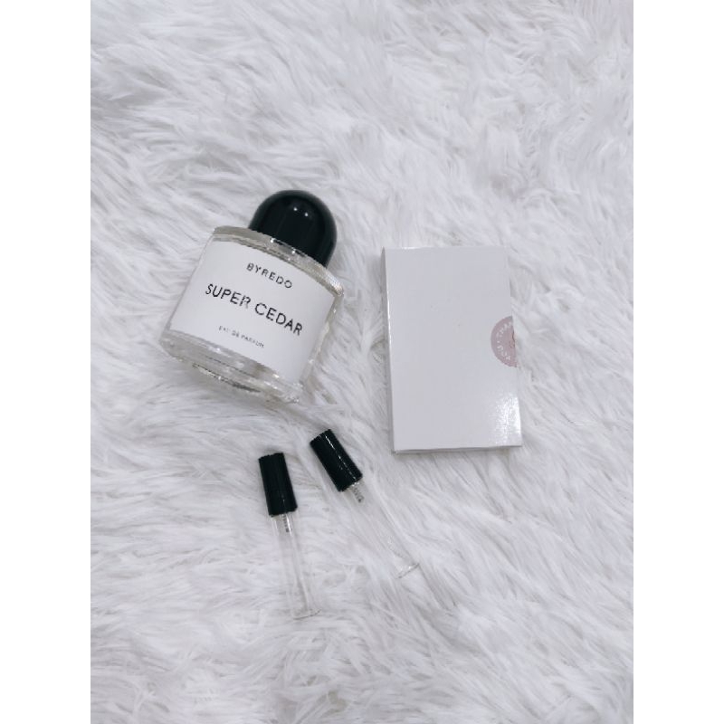 Byredo Super Cedar Seven Scent Lab Decant Perfume Tester Minyak Wangi ...