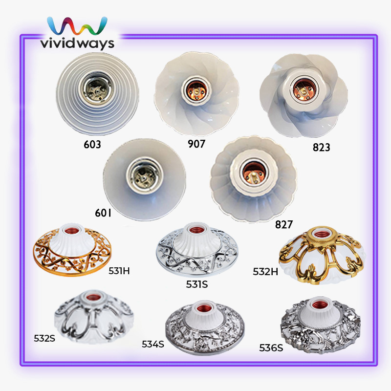K2 VIVIDWAYS CEILING BULB HOLDER / PATTERN BULB HOLDER | Shopee Malaysia