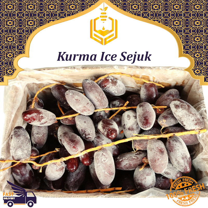 ICED BALAH DATES/KURMA BALAH BEKU/FRESH/1KG/500G | Shopee Malaysia
