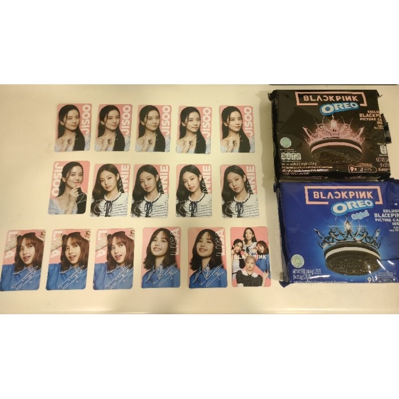 Blackpink Oreo Cookies with Exclusive Blackpink Photocard Inside ...