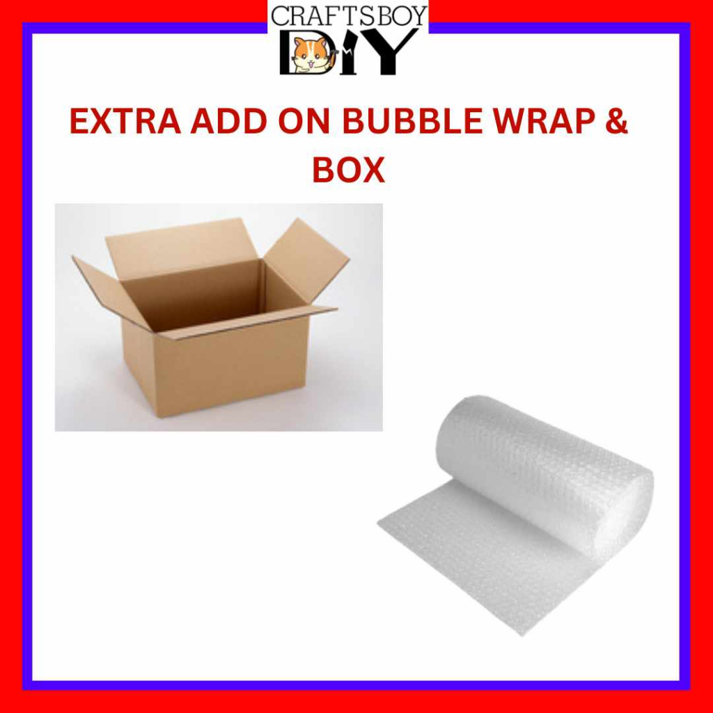 Extra Bubble Wrap or Box packaging | Shopee Malaysia