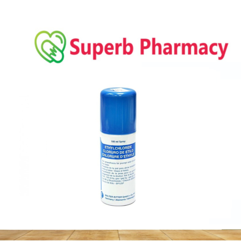 Ubat Spray Bius / Kebas / Hilangkan Rasa Sakit Segera Ethylchloride ...