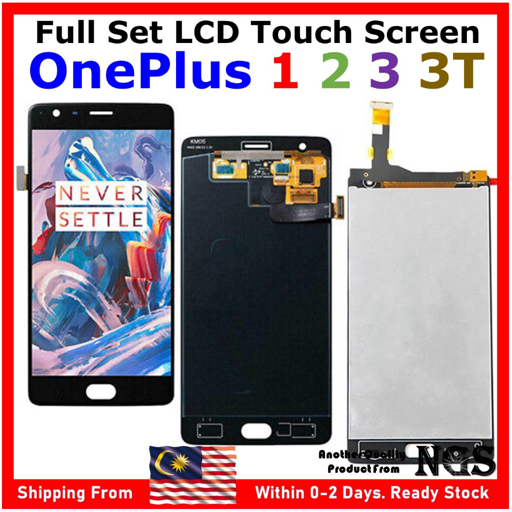ORl NGS Brand Full Set LCD Touch Screen Compatible For OnePlus 1 / Oneplus 2 / Oneplus 3 ...