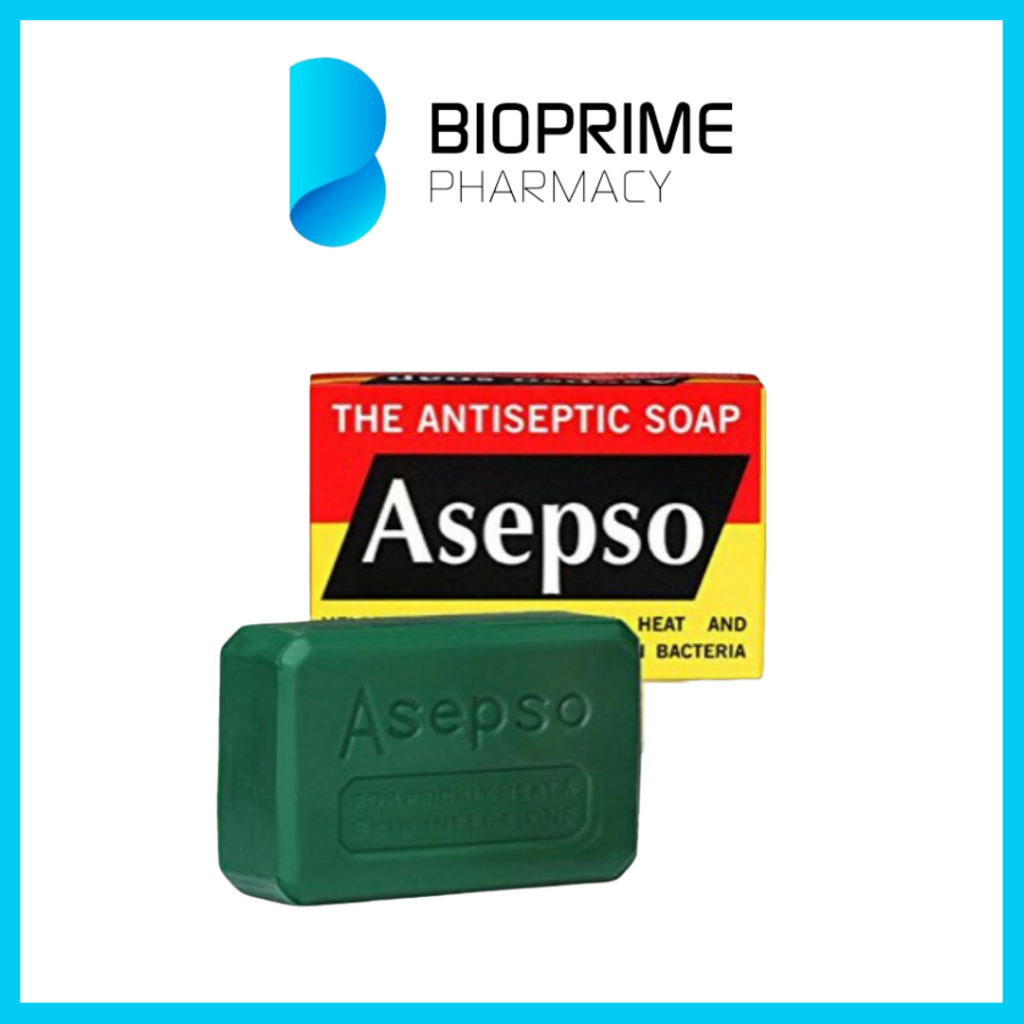 Asepso Soap Antiseptic Antibacterial sabun 80g | Shopee Malaysia