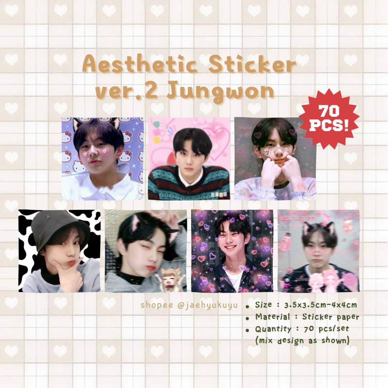 (P4) TXT Enhypen Stray kids Ateez P1Harmony Happy Mail Sticker ...