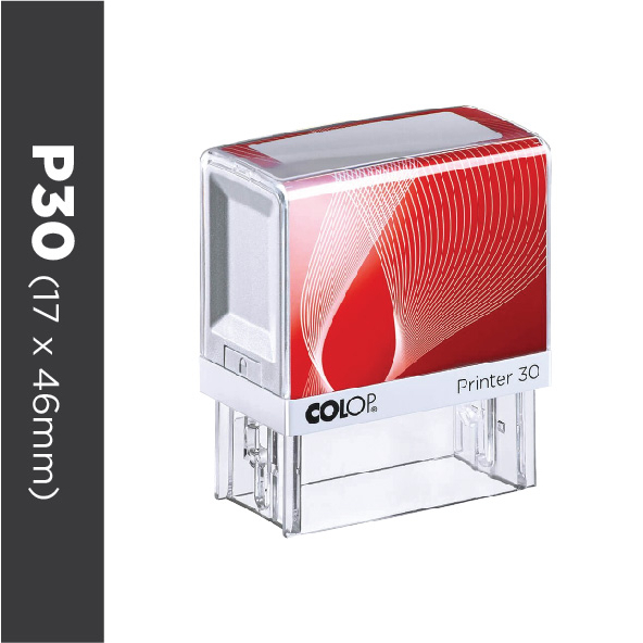 SAME DAY POS * Rubber Stamp * COLOP Self-Inking Round | Printer Line Stamp R12 | R17 | R24 | R30 ...