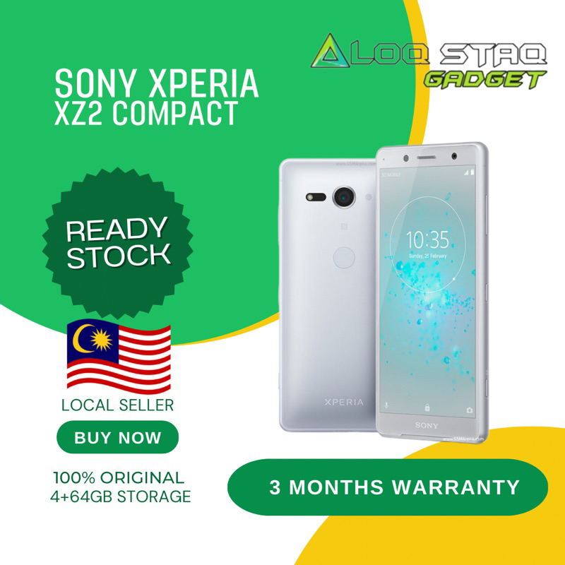 SONY XPERIA XZ2 COMPACT (4+64GB)TELEFON MURAH ORIGINAL SNAPDRAGON ...