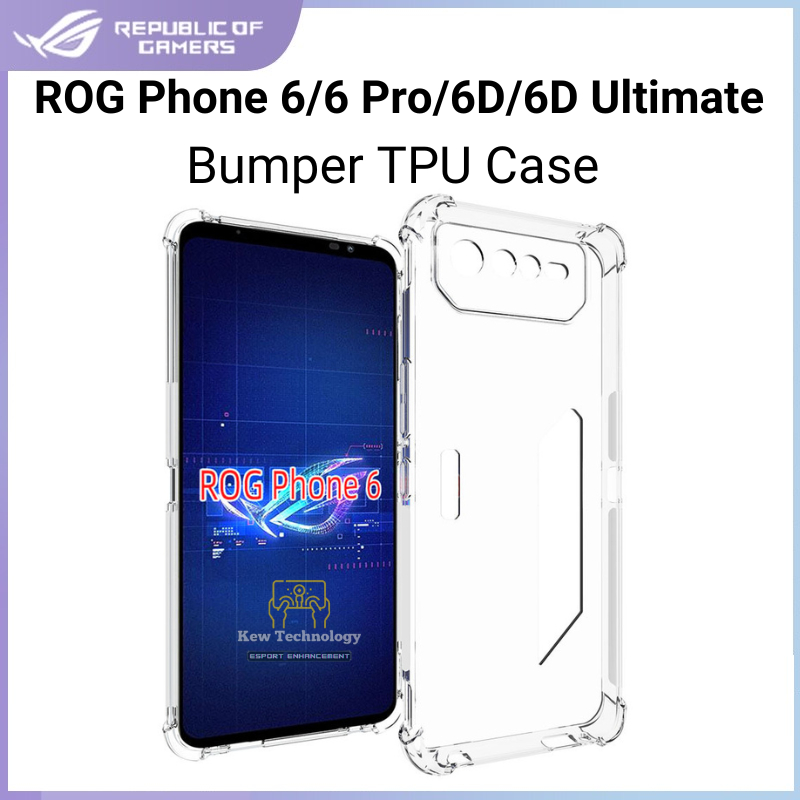 Asus ROG Phone 6/6 Pro/6D/6D Ultimate TPU Bumper Case Casing Cover | Shopee Malaysia