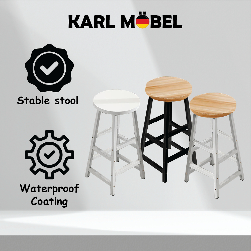 Kerusi Bar Meja Tinggi Murah Bar Table Stool Chair High Wood Modern ...