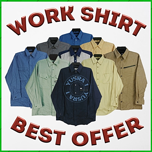 💥Kemeja Kerja/Baju Kerja/Work Shirt/Long Sleeve💥 | Shopee Malaysia