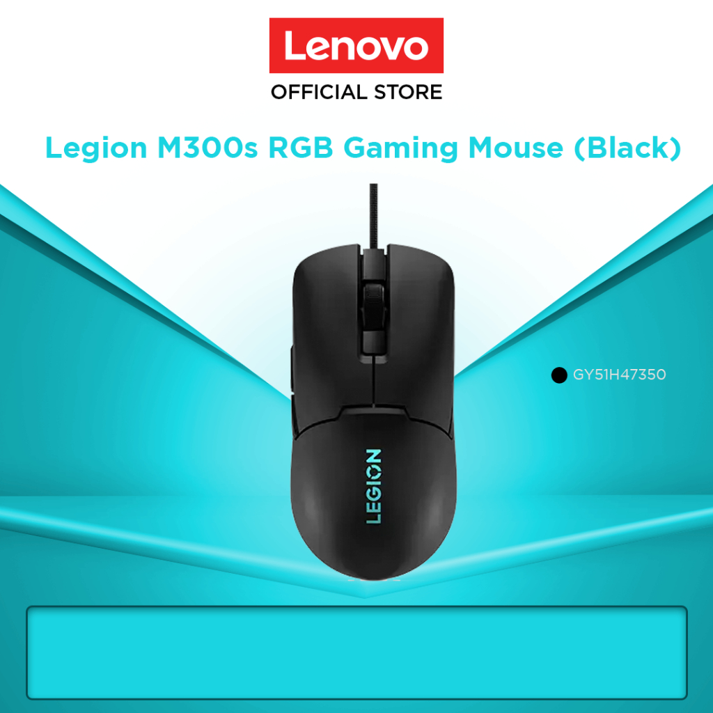 Legion M300s RGB Gaming Mouse (Black) GY51H47350/ (Glacier White ...