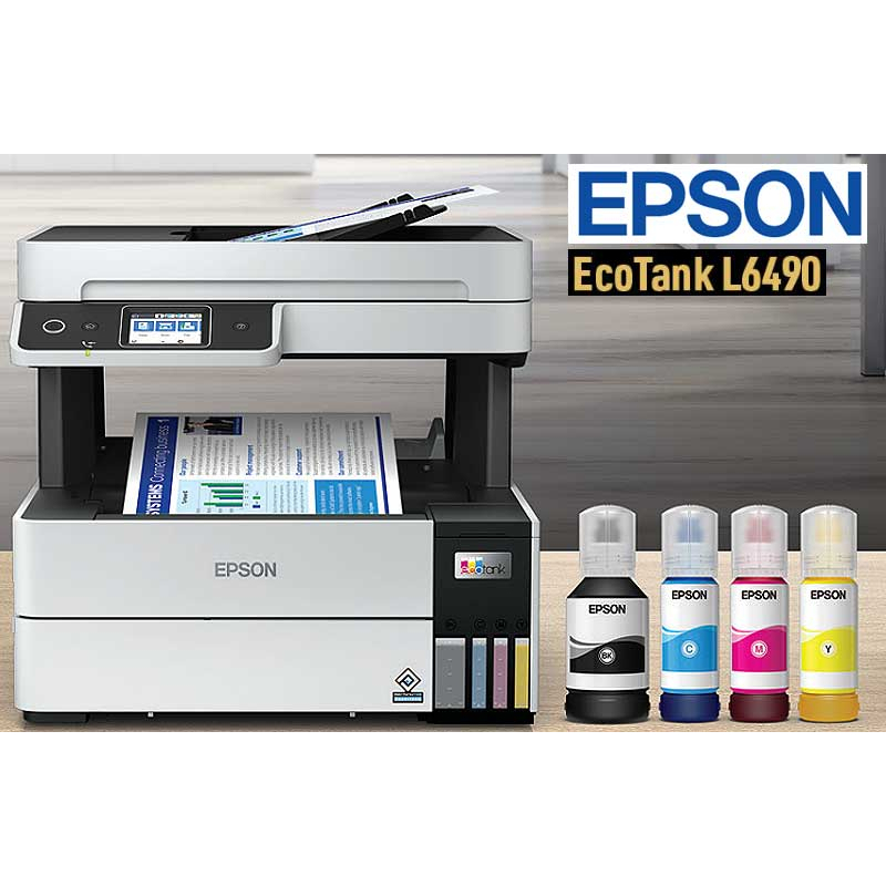 Epson L6490 EcoTank A4 Ink Tank Printer | Shopee Malaysia