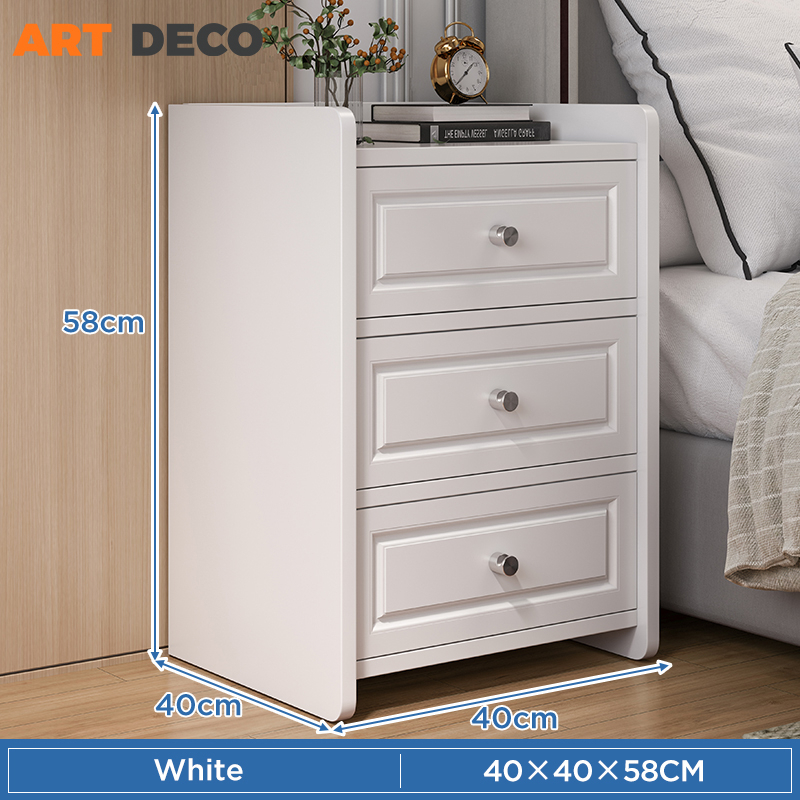 Side Table Bedside Table Meja sisi katil Side Table bedroom Drawer ...