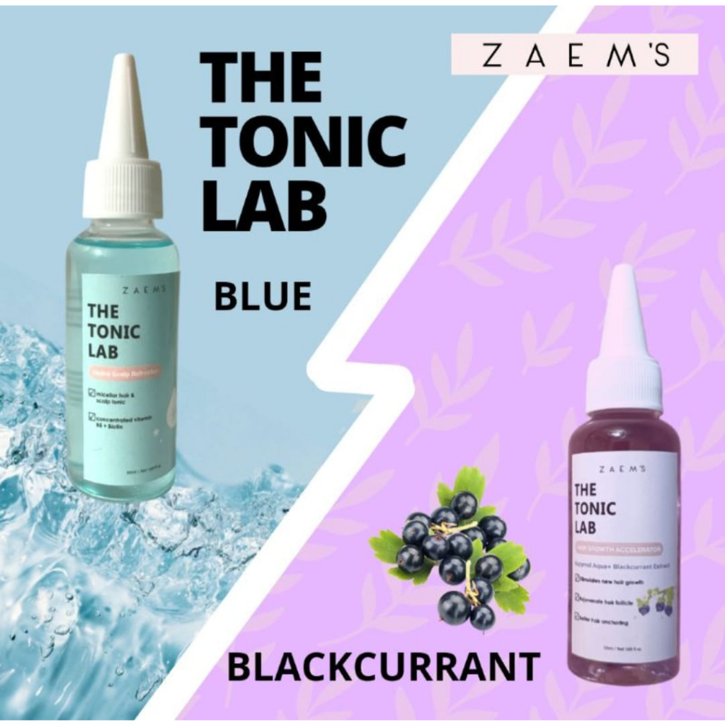 ZAEM'S THE TONIC LAB 50ML / Zaem's Hair Essence Lab 100ML | Shopee Malaysia
