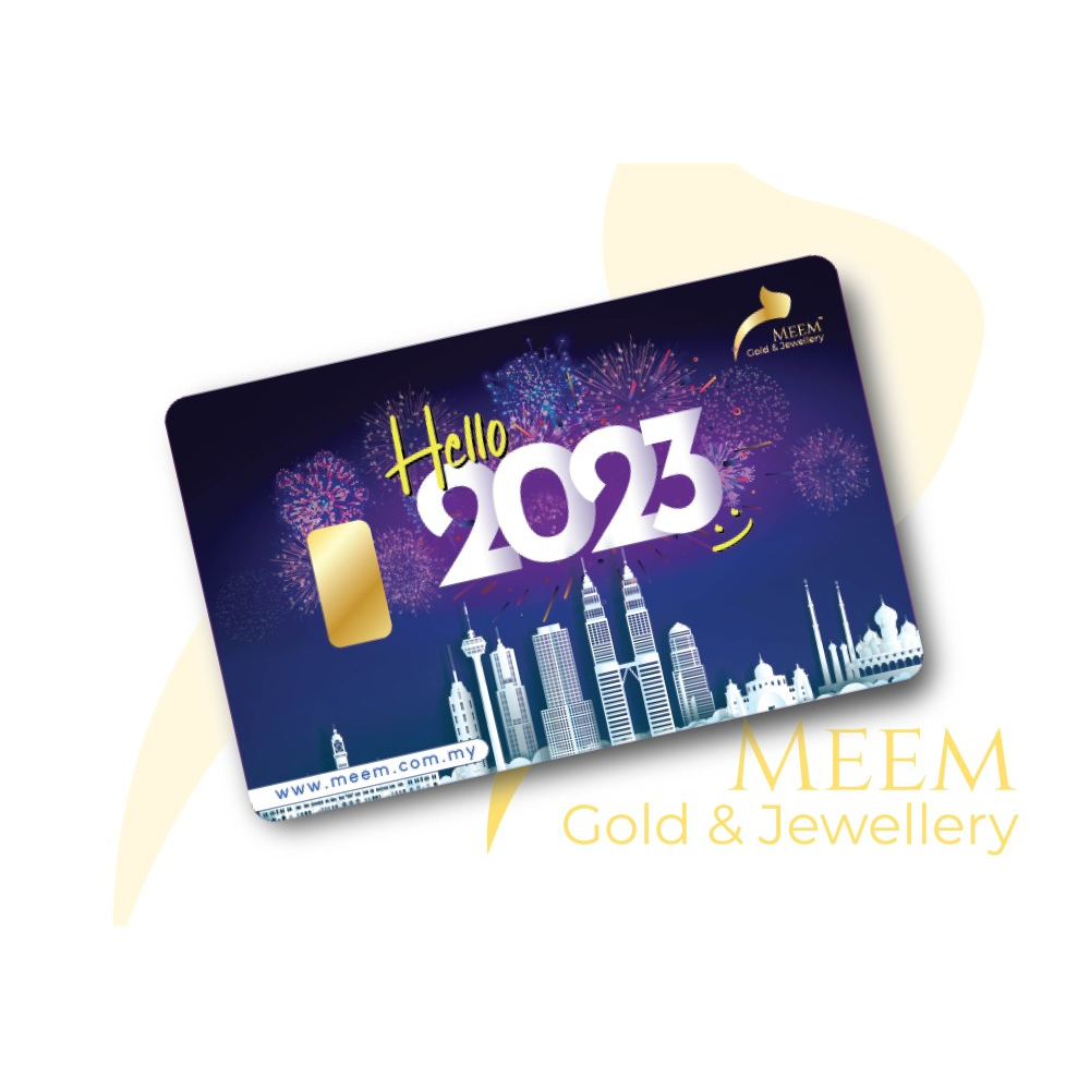 Meem Gold 1 gram Edisi Tahun 2023 | Shopee Malaysia