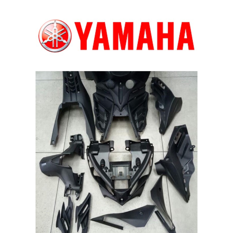 100% original HLY INNER LC 135 V2 V3 V4 V5 V6 V7 OEM SET Hitam Matte ...